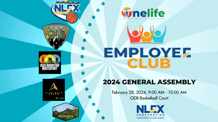 The first hurrah! Employee Club General Assembly – NLEX Company Newsletter