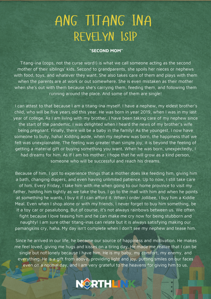 Ang Titang Ina Stories – NLEX Company Newsletter